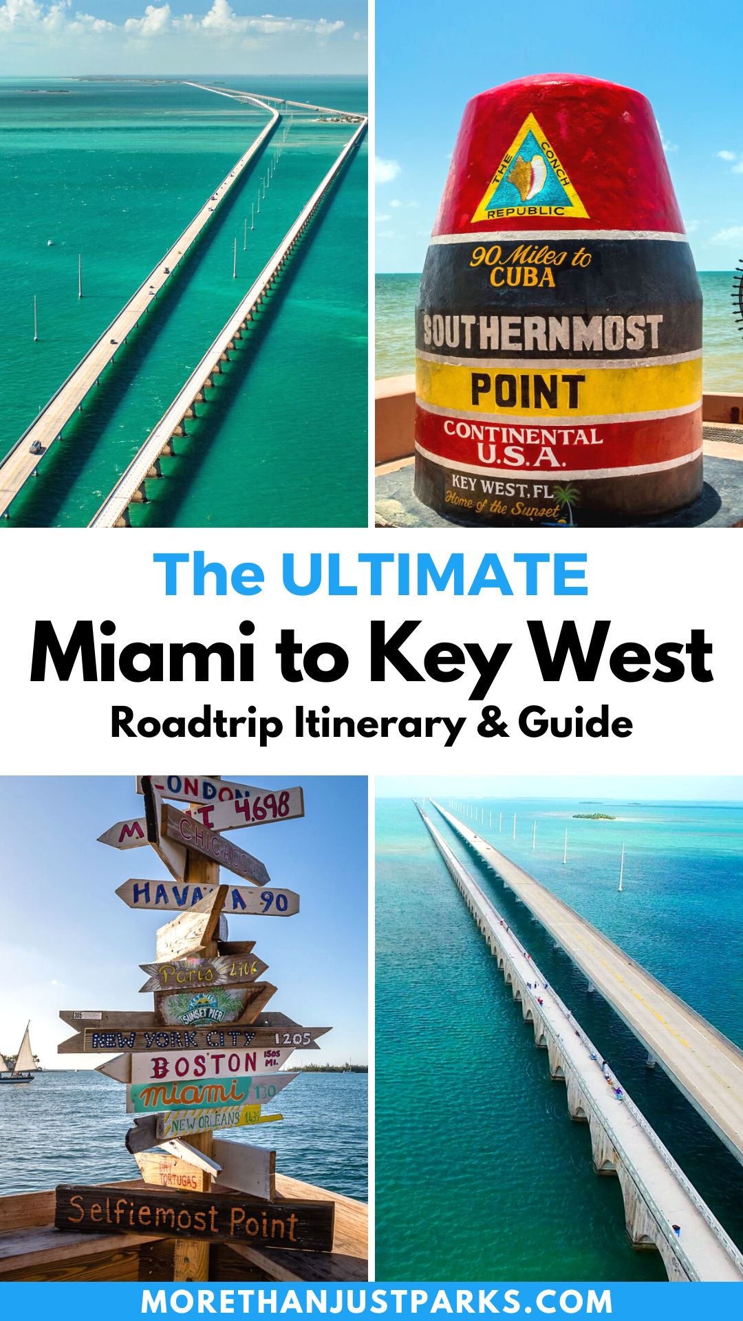 MIAMI to KEY WEST Drive (Everything You Need To See)
